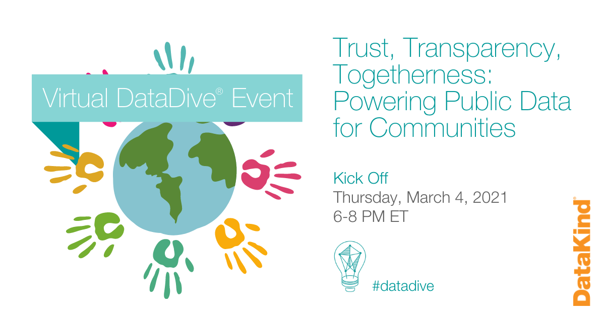 Powering Public Data for Communities: DataKind Hosts Virtual DataDive ...