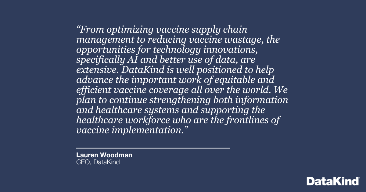 DataKind + Gavi Report: Leveraging AI and data science for equitable and efficient vaccine ...