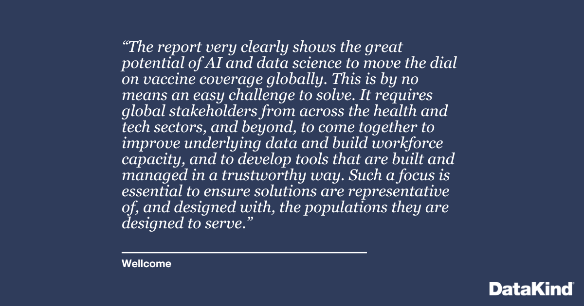 DataKind + Gavi Report: Leveraging AI and data science for equitable and efficient vaccine ...